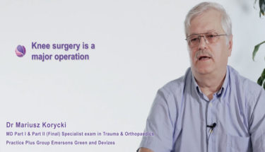 Knee surgery and private treatment | Practice Plus Group